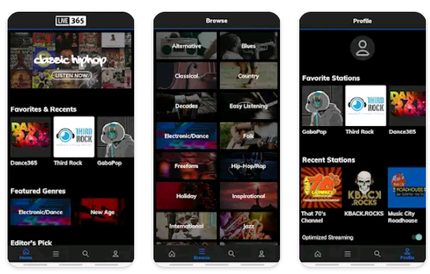 Live365 App | FunHouse Radio